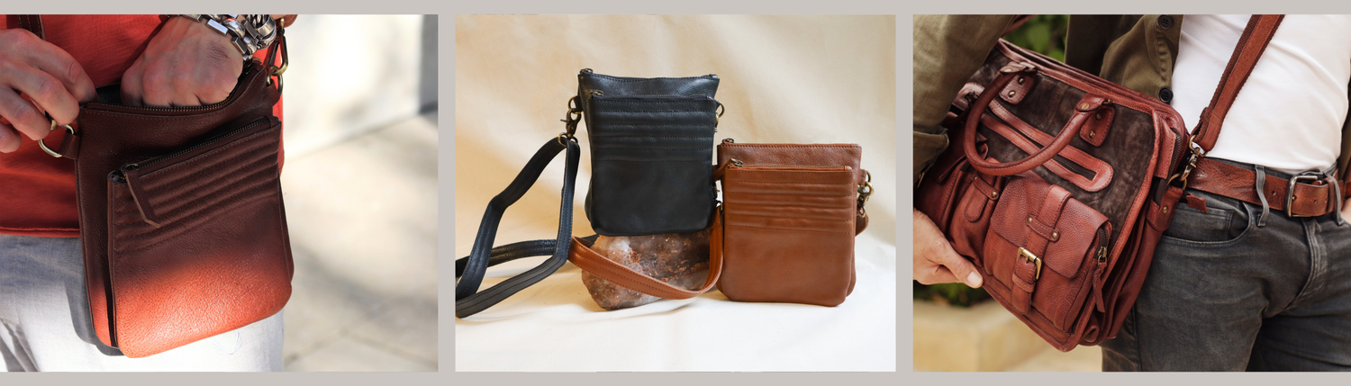Men's Leather Crossbody Bags | Premium Leather - AMSHRTG – Amsterdam ...